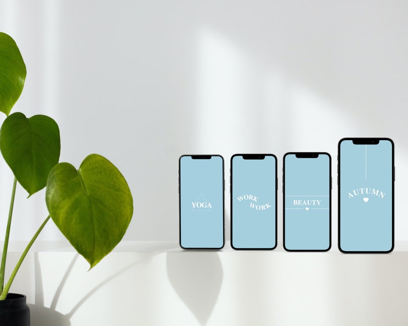 Blue Instagram Highlight Covers With Letters Modern Story - Etsy
