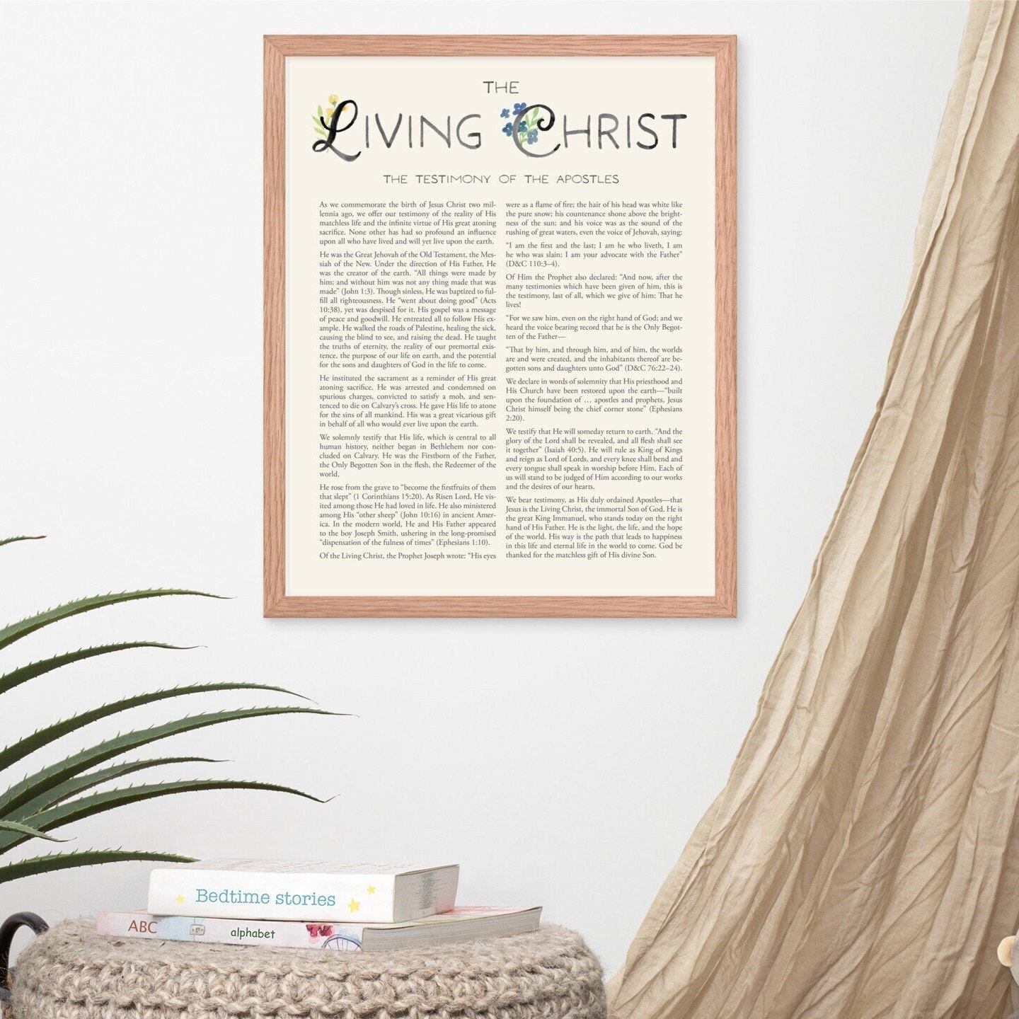 LDS the Living Christ Printable - Etsy