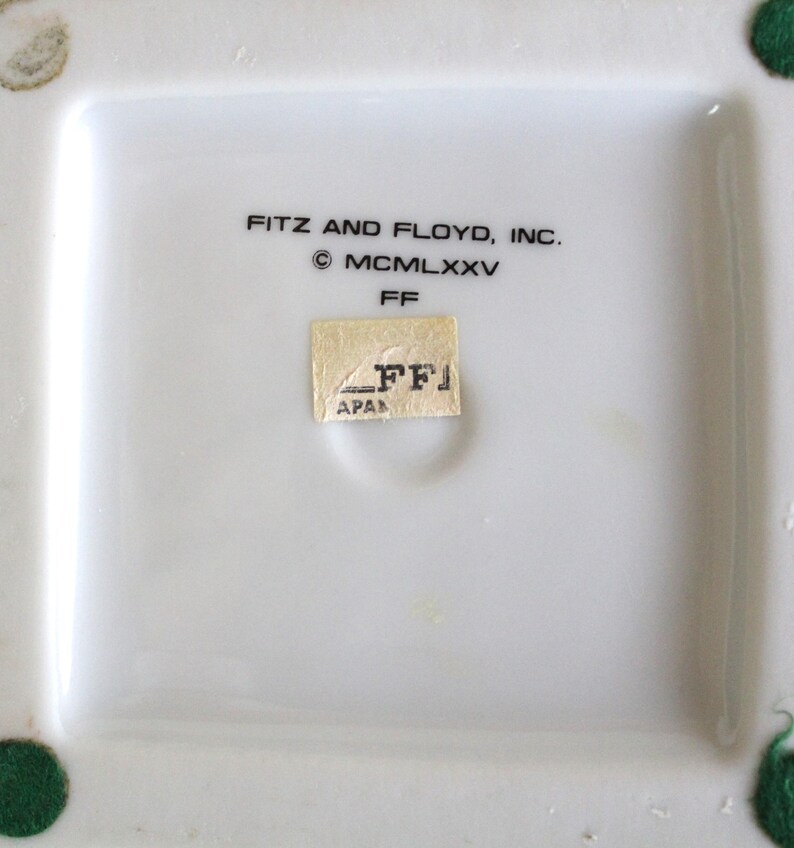 15" Fitz and Floyd Japanese Sienna & Blue Motif Flower Vase - Etsy