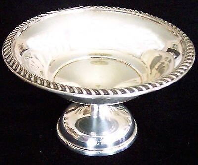 Preisner Silver Co. PSCO Silverplate on Copper Holloware Compote Bowl ...