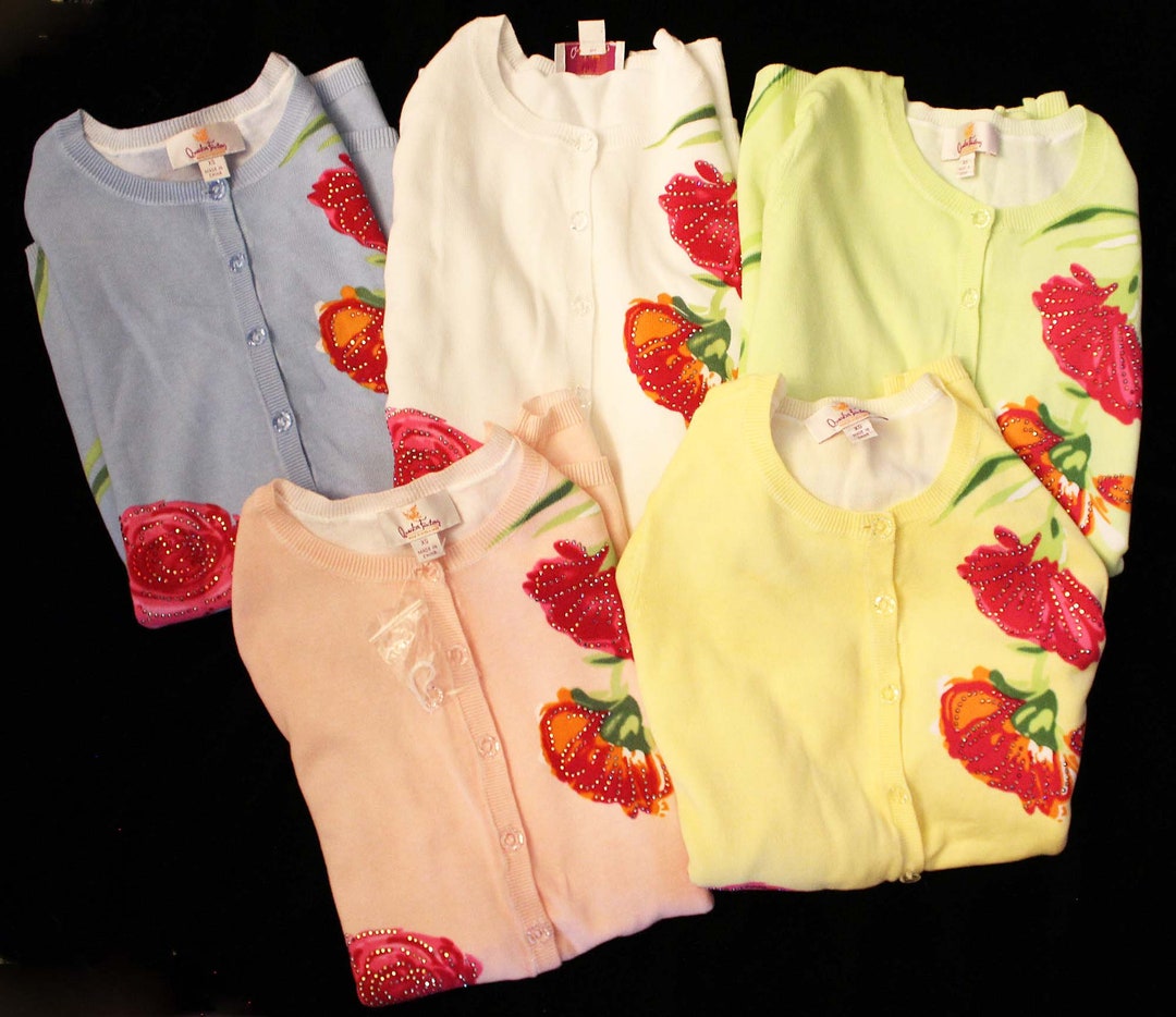 Quacker Factory Cardigan Sweaters Size XS - Your Choice of Colors! 4 ...