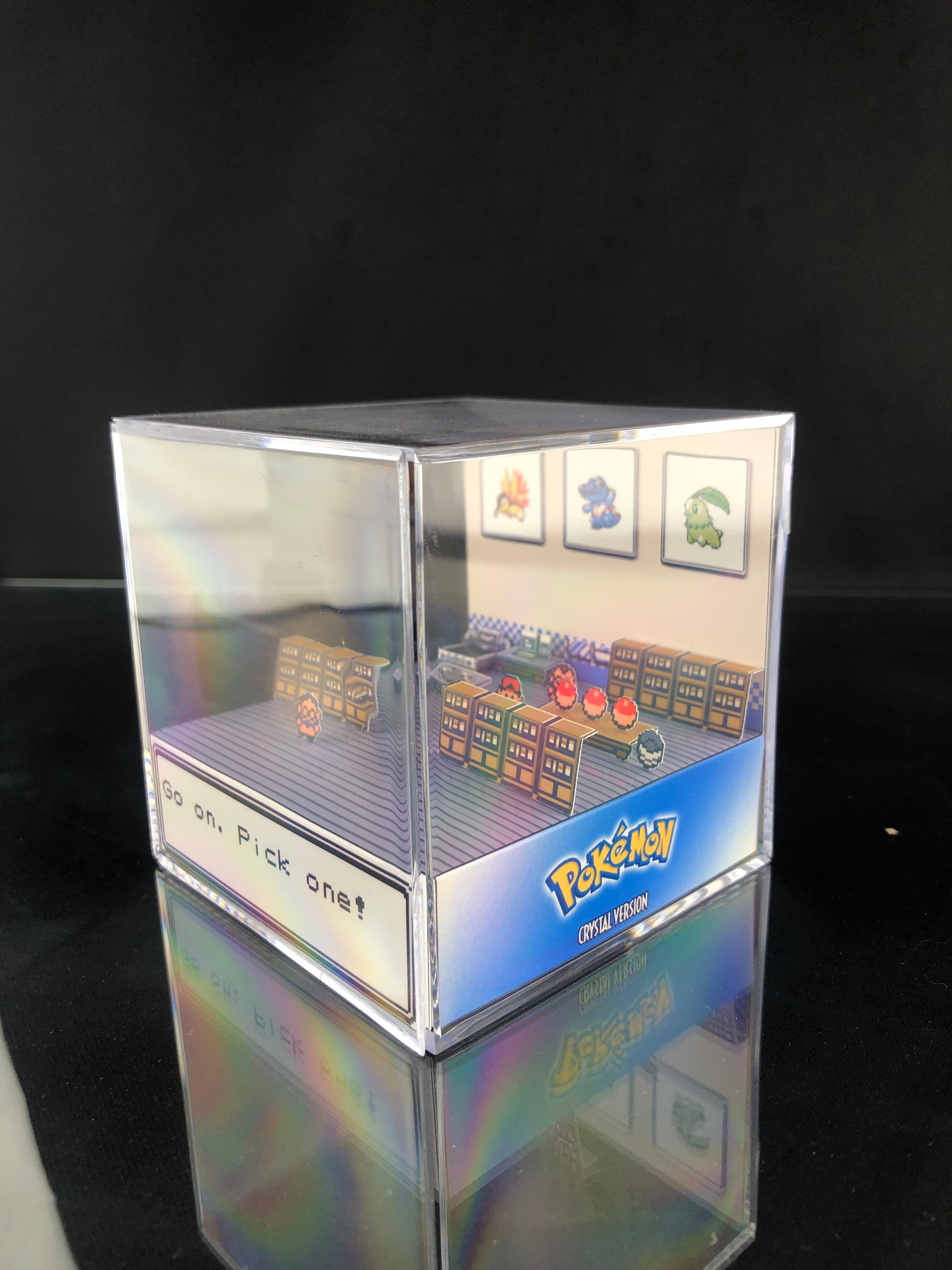 Pokemon Elm’s Lab - Choose Your Starter - Gen 2 - Pokémon Crystal 3D ...