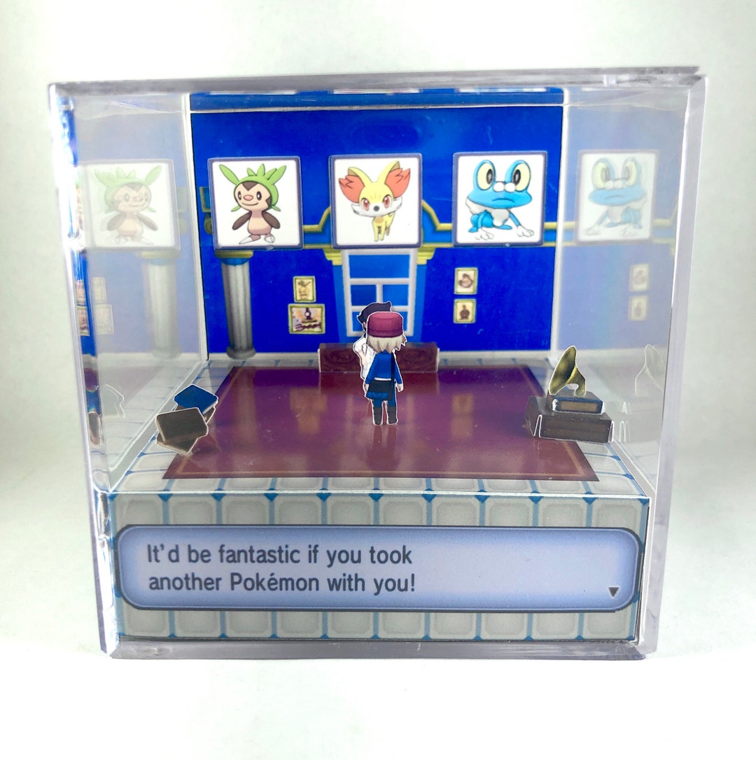 Pokémon Sycamore’s Lab Choose Your Starter Pokémon X Pokémon 3D Cube - Etsy