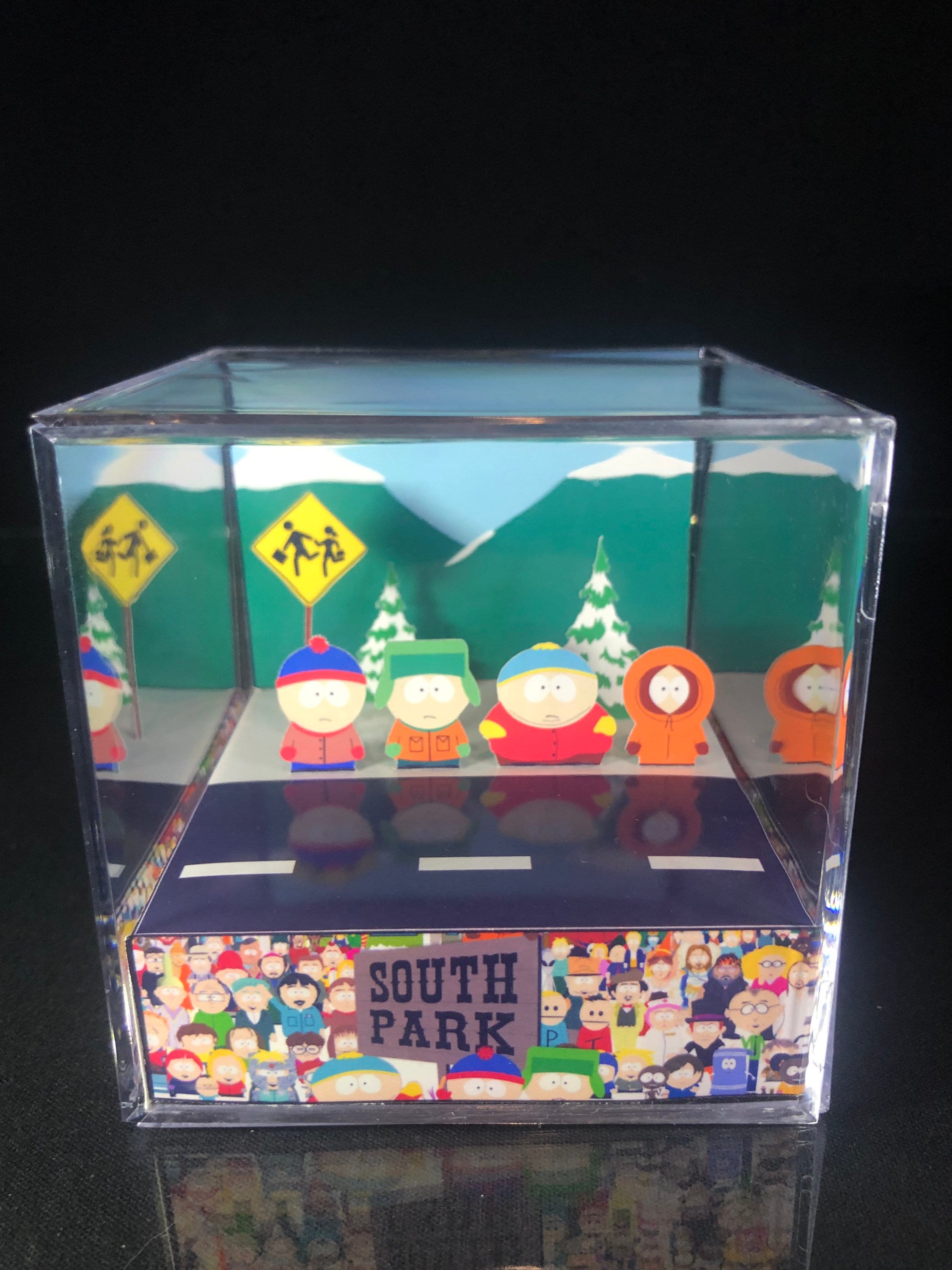 South Park 3D Art Box Display Cube by VSYNCART Perfect - Etsy Canada