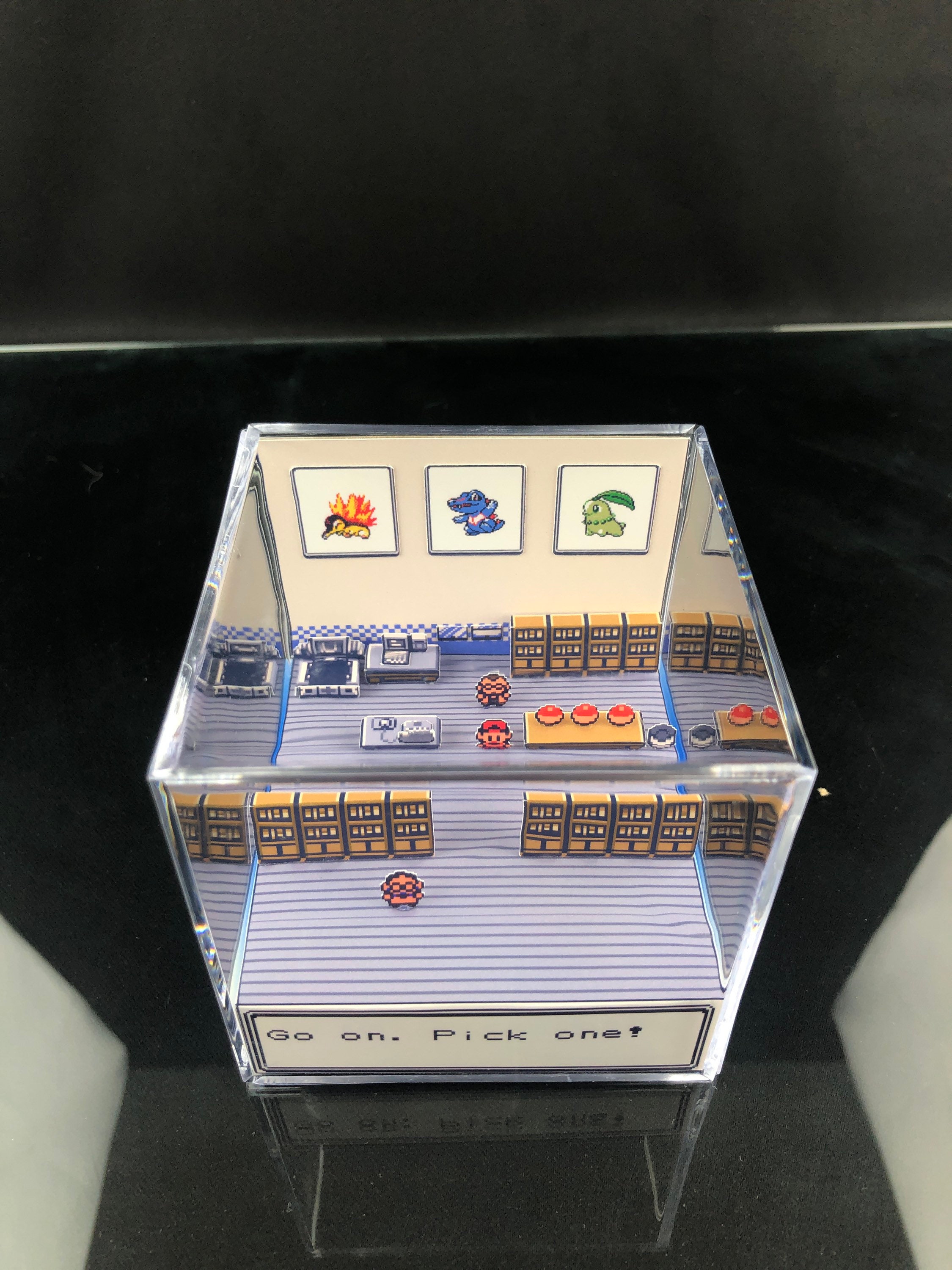 Pokemon Elm’s Lab - Choose Your Starter - Gen 2 - Pokémon Crystal 3D ...