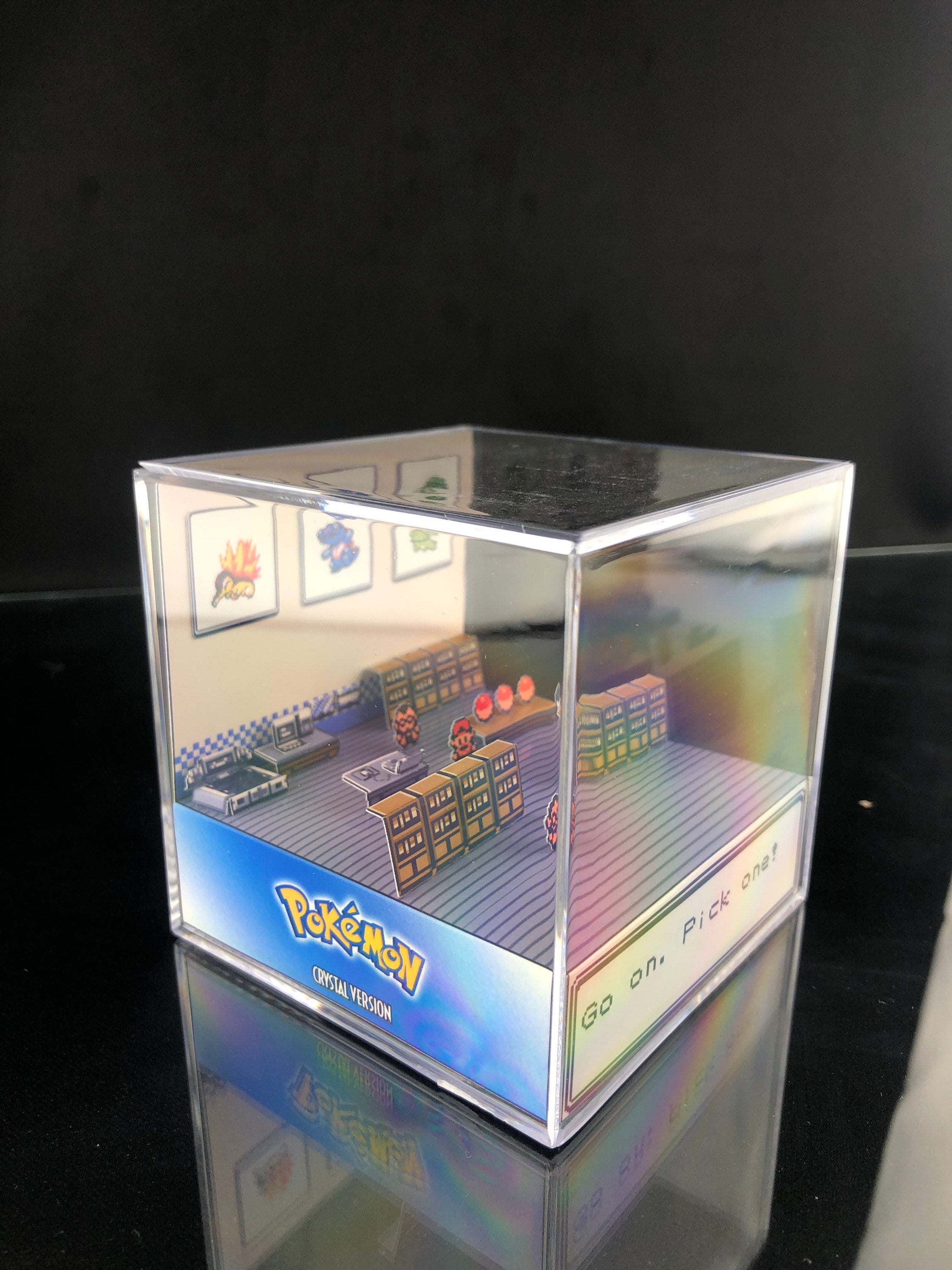 Pokemon Elm’s Lab - Choose Your Starter - Gen 2 - Pokémon Crystal 3D ...