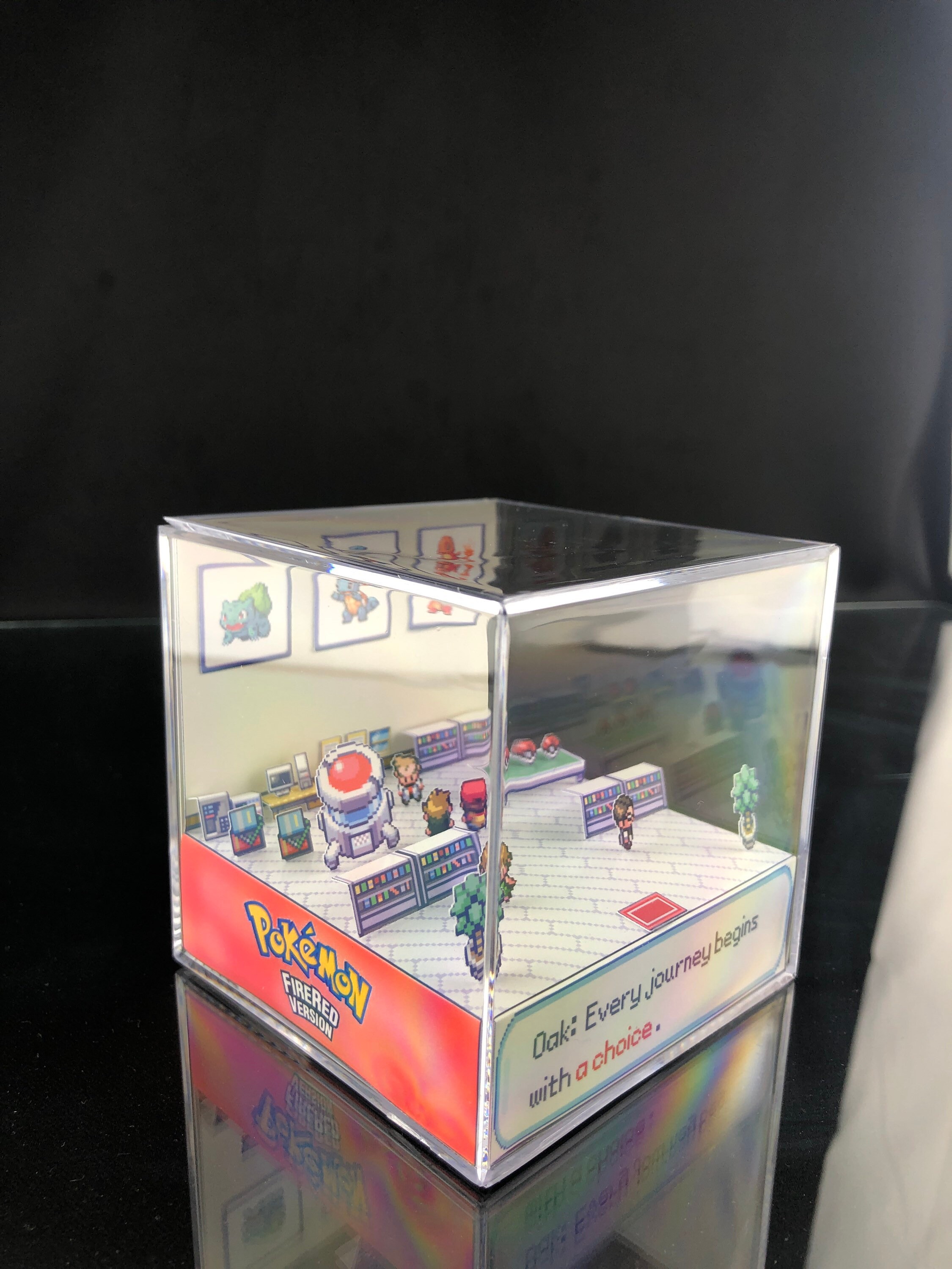 Pokémon Professor Oaks Lab - 3rd Gen - Shadowcube 3D Art Box - Pokemon ...