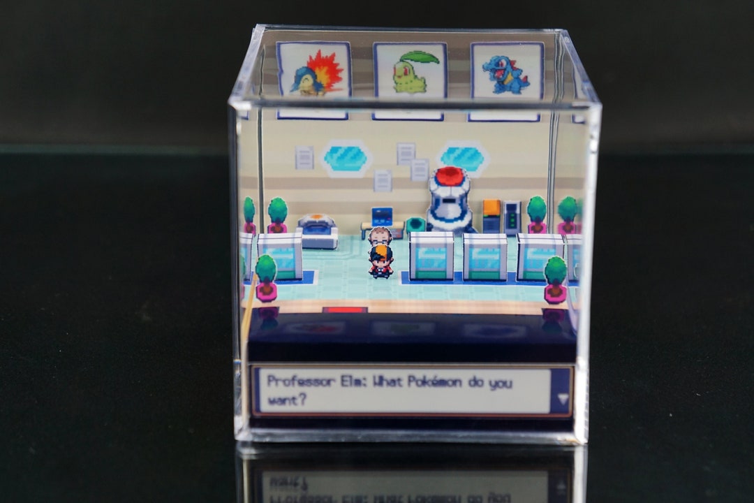 Elms Lab Soulsilver and Heartgold VSYNCART 3D Pokémon Art - Etsy Australia