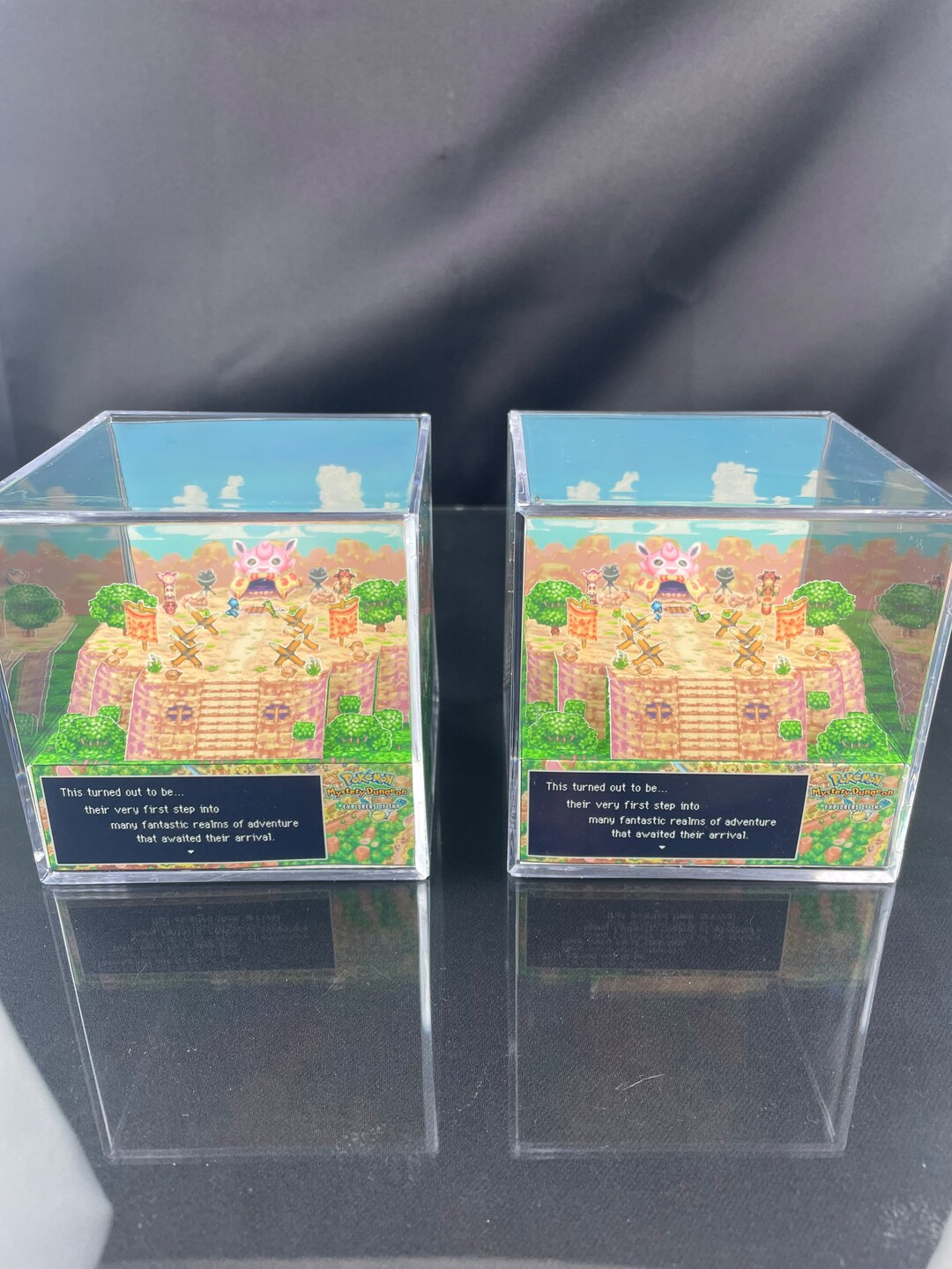 Mystery Dungeon Pokémon Inspired Shadowcube - Choose Your Starters - Etsy