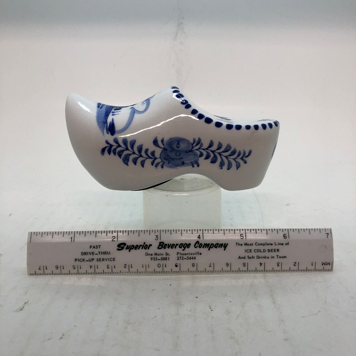 Vintage Delft Hand Painted Clog Bank - Etsy