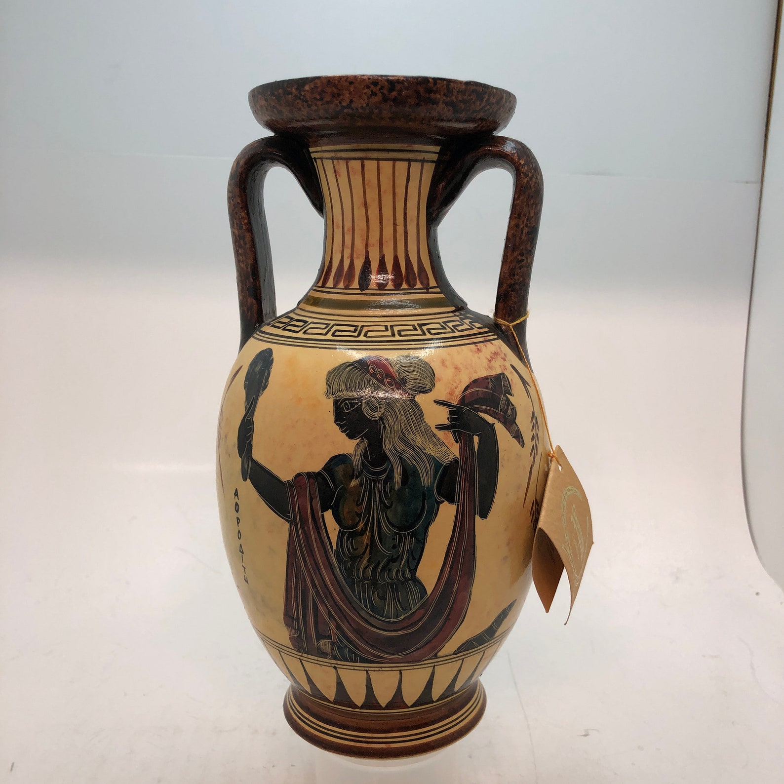 Greek Stavropoulos Collection Replica Double Handled Vase - Etsy