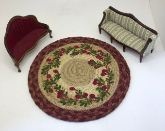 Dollhouse Braided Rug - Etsy