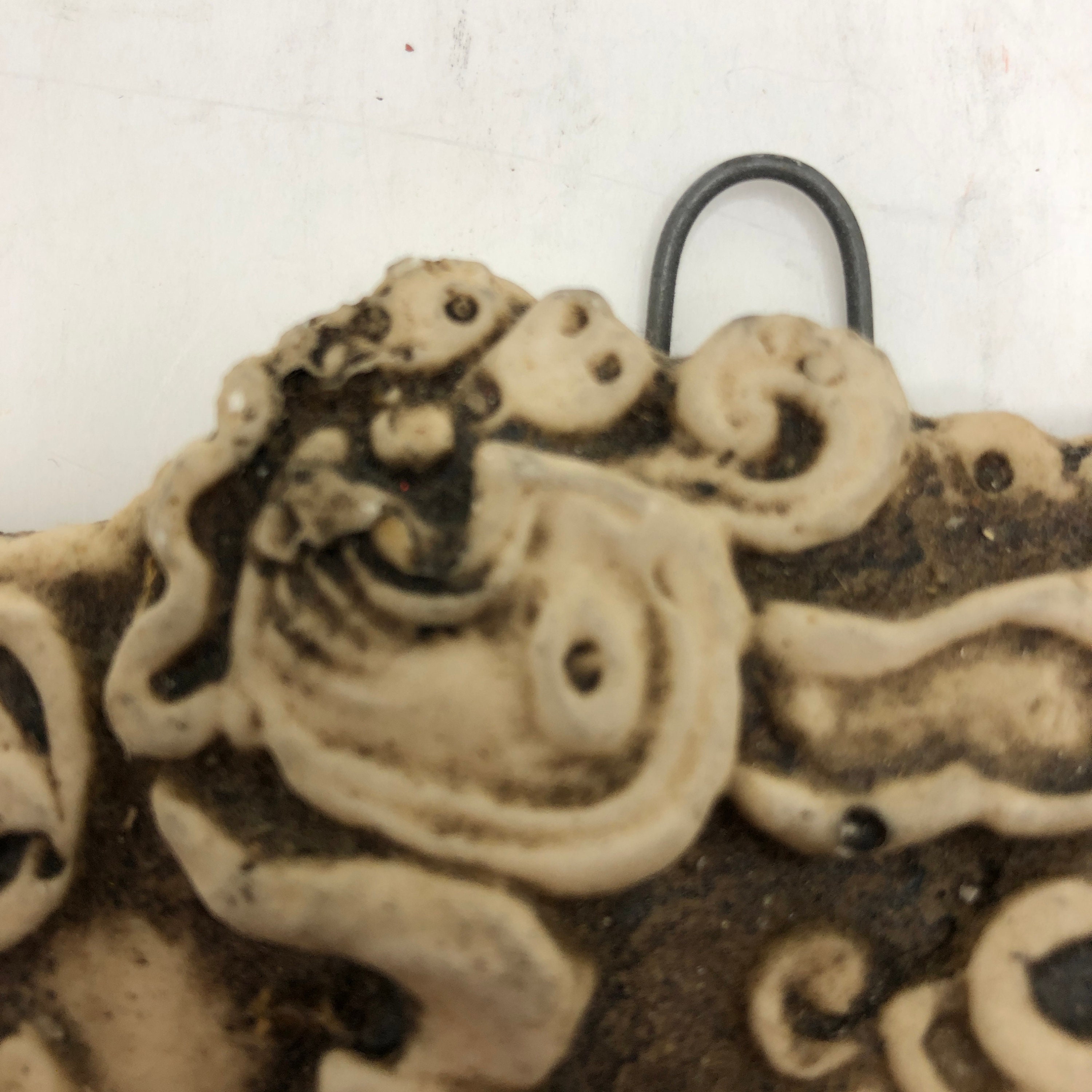 Vintage Mexican Molded Plaster Wall Plaque With Mayan/aztec - Etsy