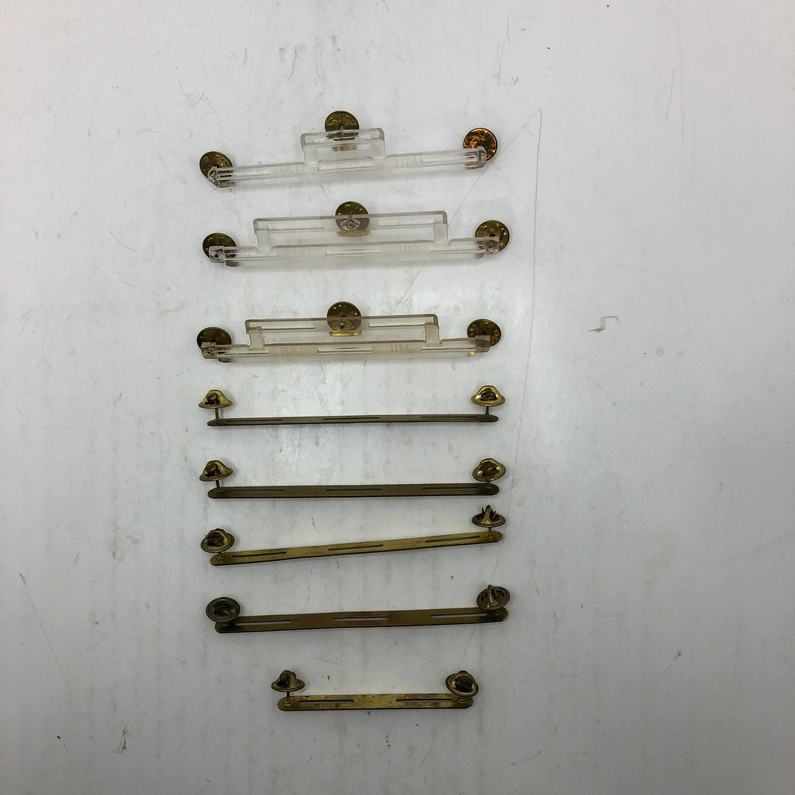 Military Uniform Ribbon Holders, Set of 8 - Etsy