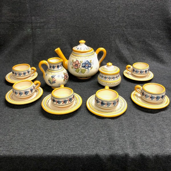 Mexican Tea Set - Etsy