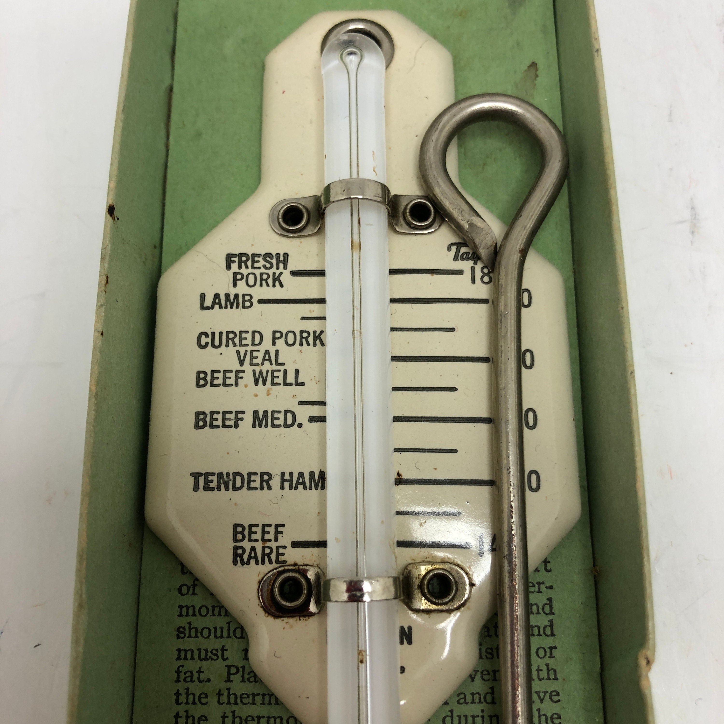 Vintage Taylor Roast Meat Thermometer - Etsy