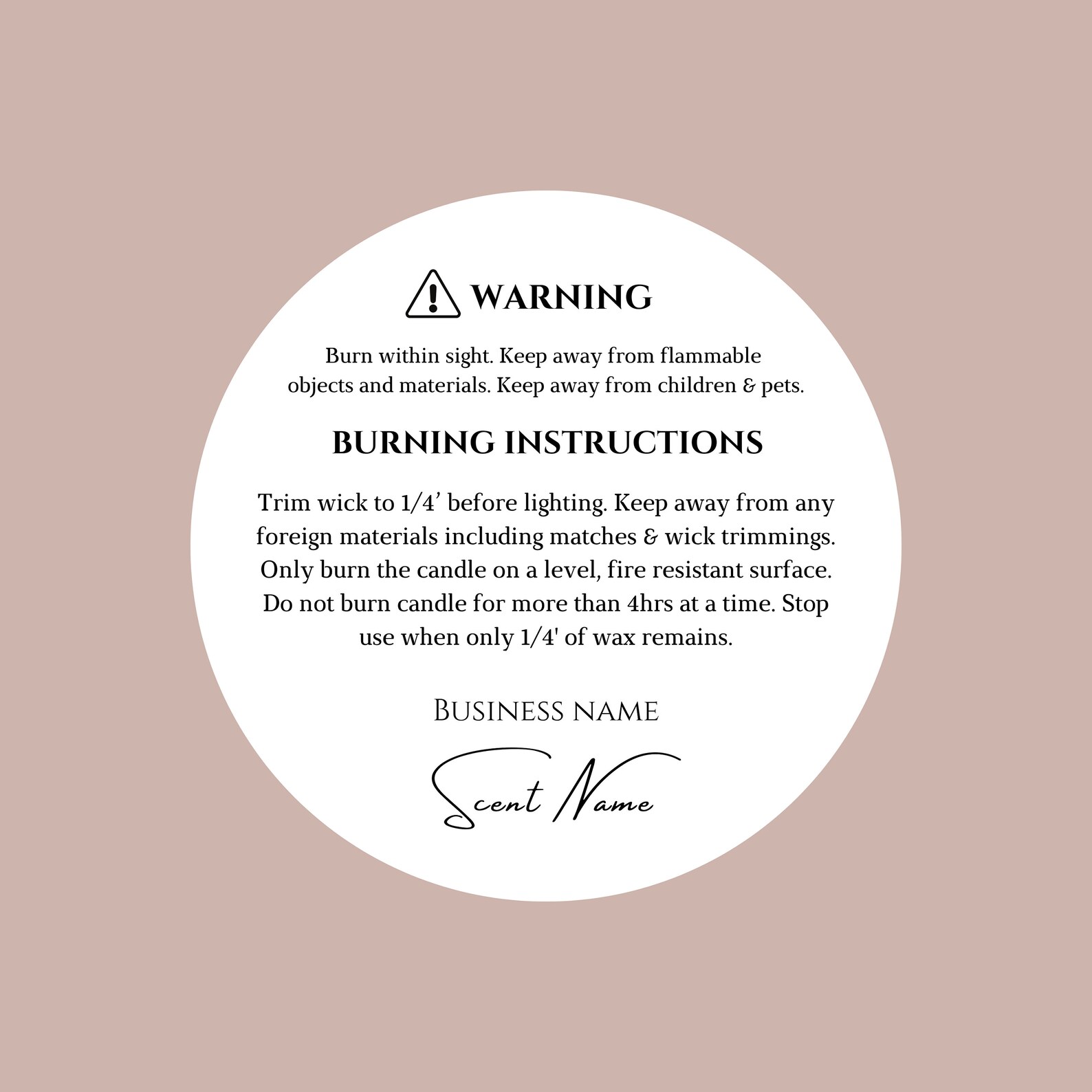 Custom Warning Labels - Etsy