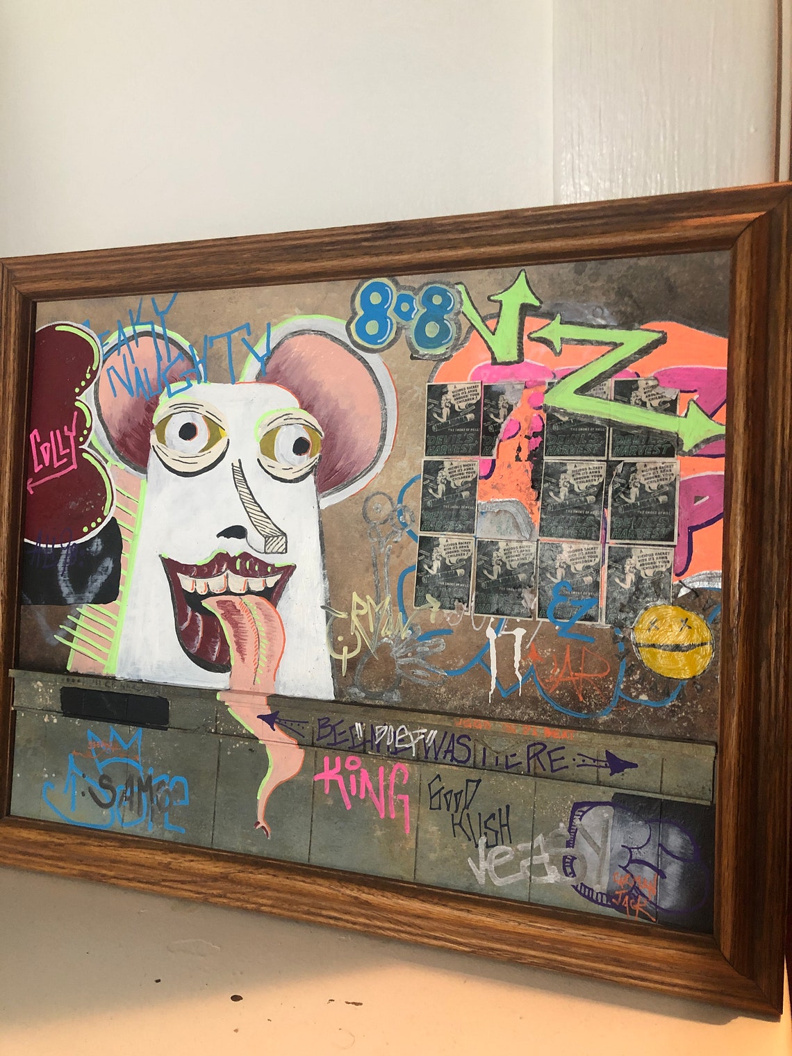 Large Graffiti Wall 1 - Etsy