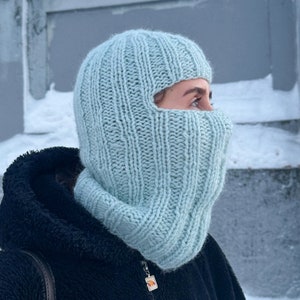 Balaclava Knitting Pattern (PDF Download) - Etsy