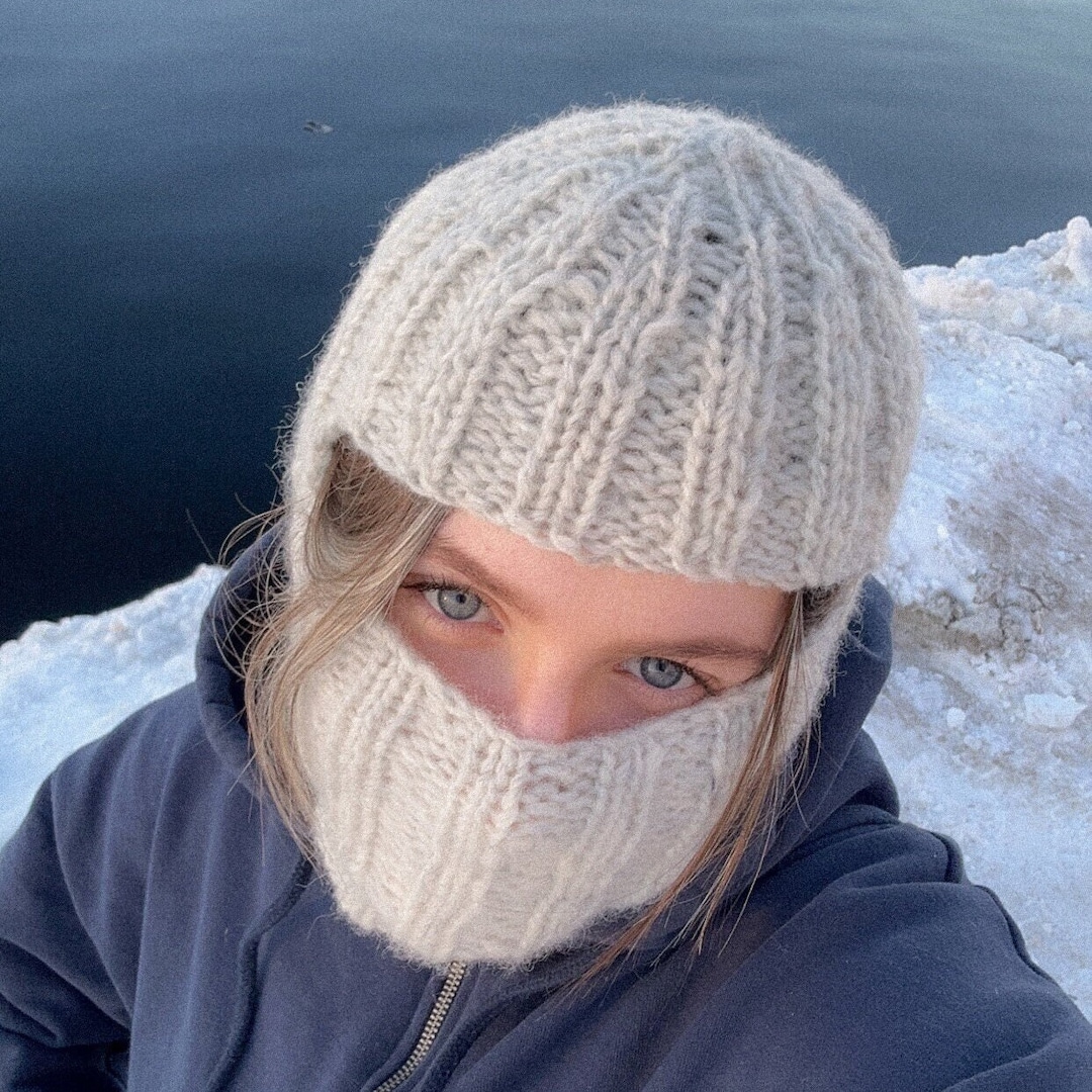 Balaclava Knitting Pattern (PDF Download) - Etsy