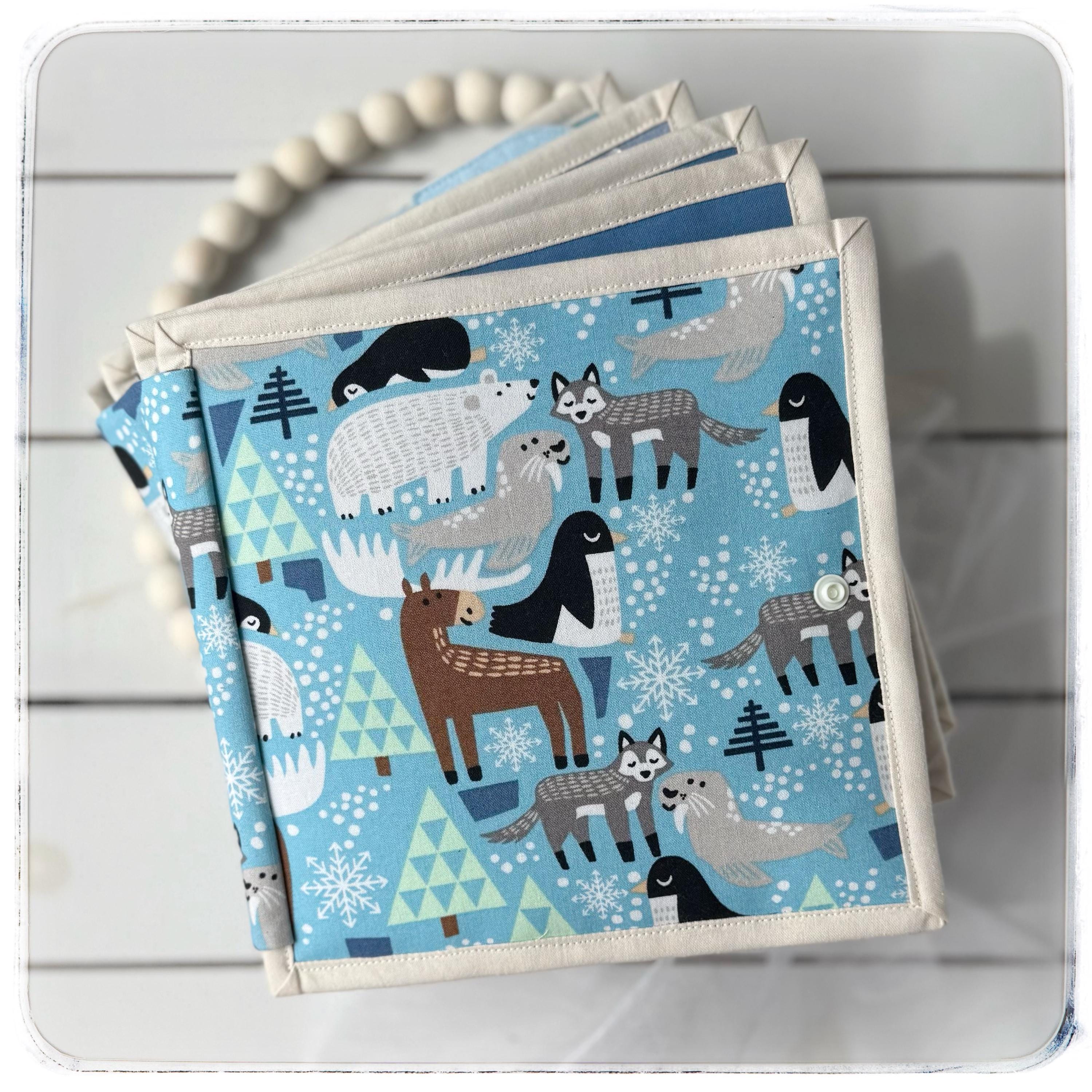 Felt Polar Animals Quiet Book: Soft Activity Toy for Toddlers - Etsy