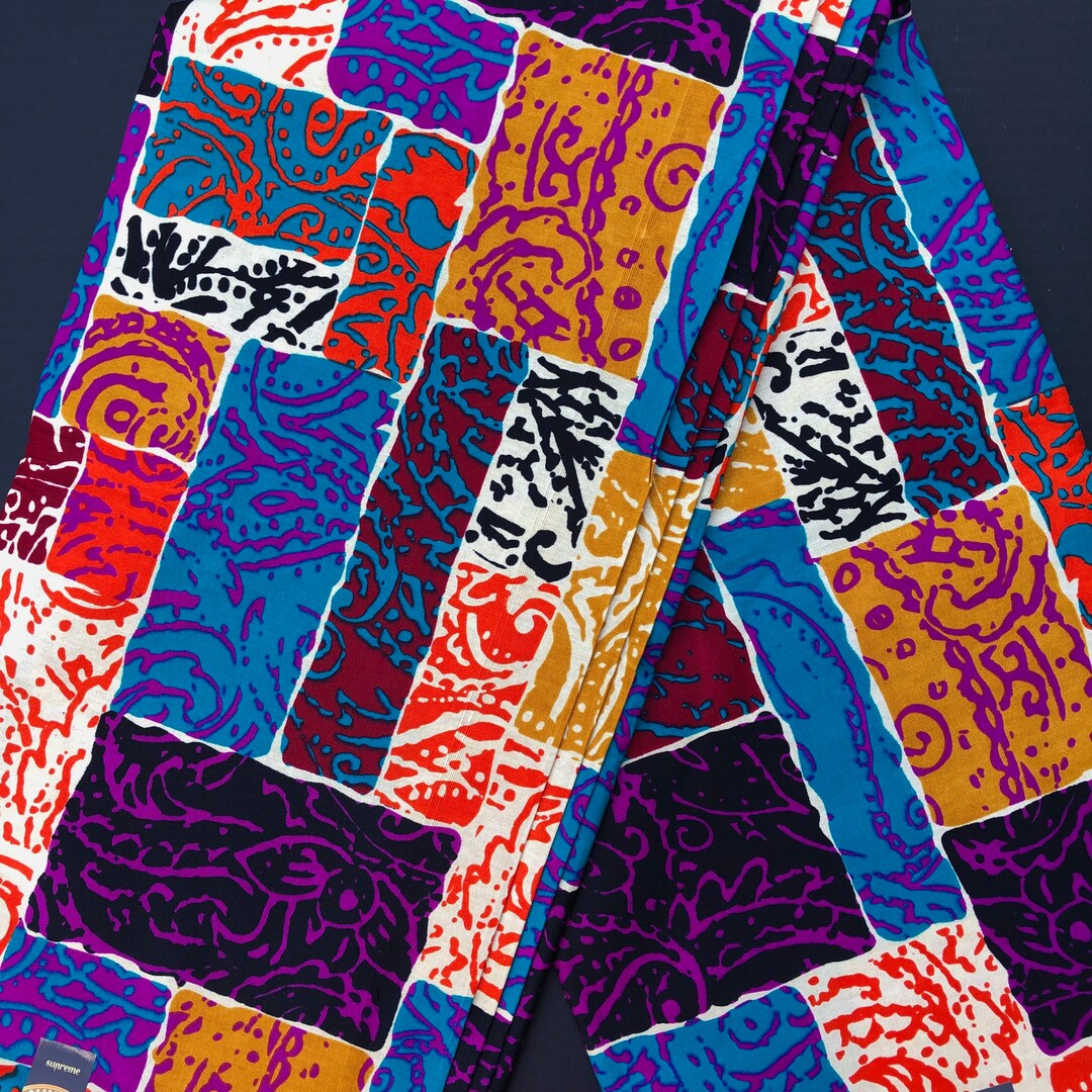 African Print Fabric, Abstract Print Fabric, Ankara Fabric, Patchwork ...