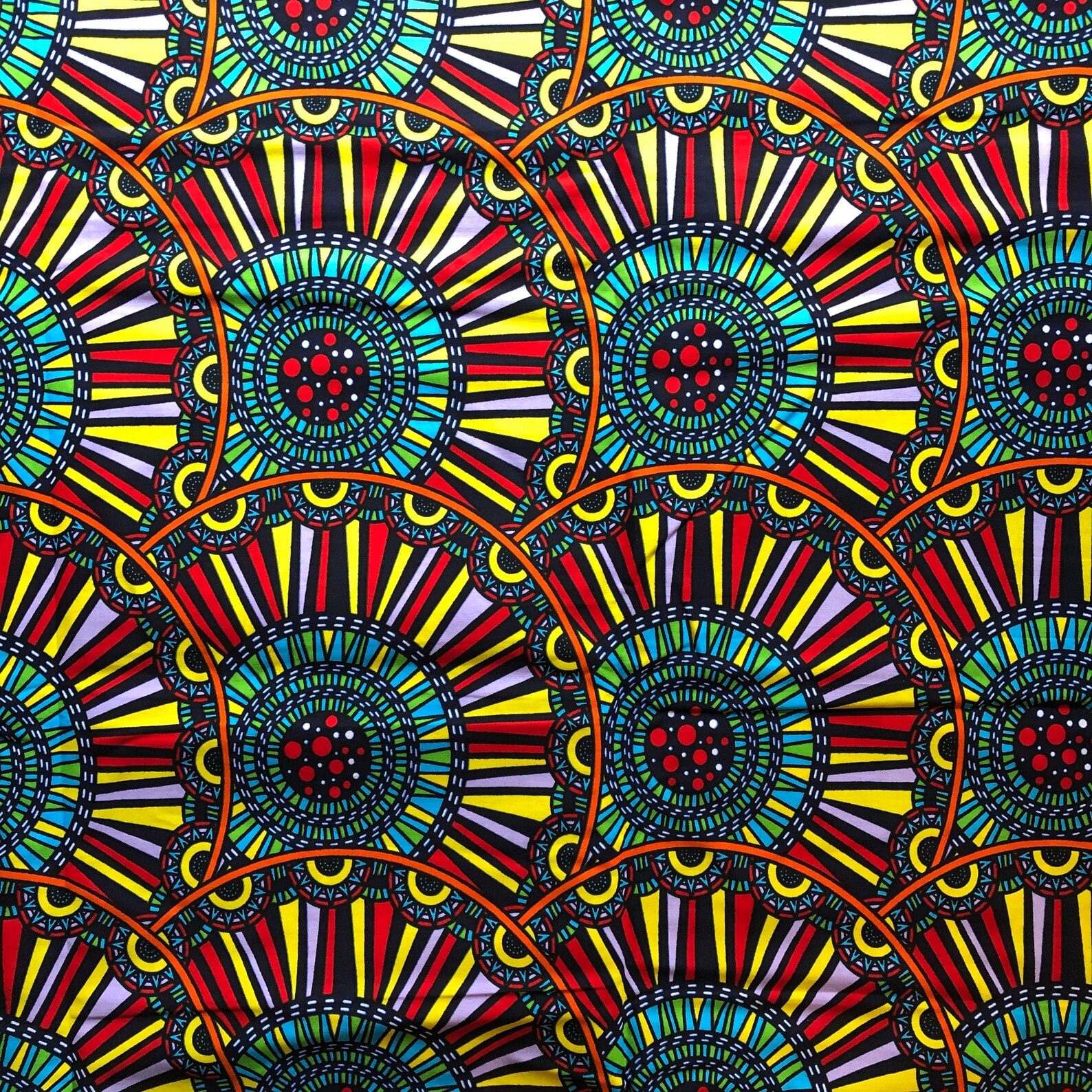 African Print Fabric Jewel Print Fabric Ankara Fabric Face - Etsy