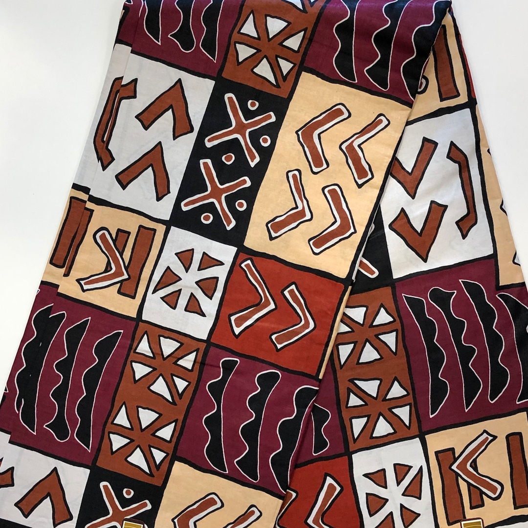 African Print Fabric Tribal Print Fabric Ankara Fabric Face - Etsy