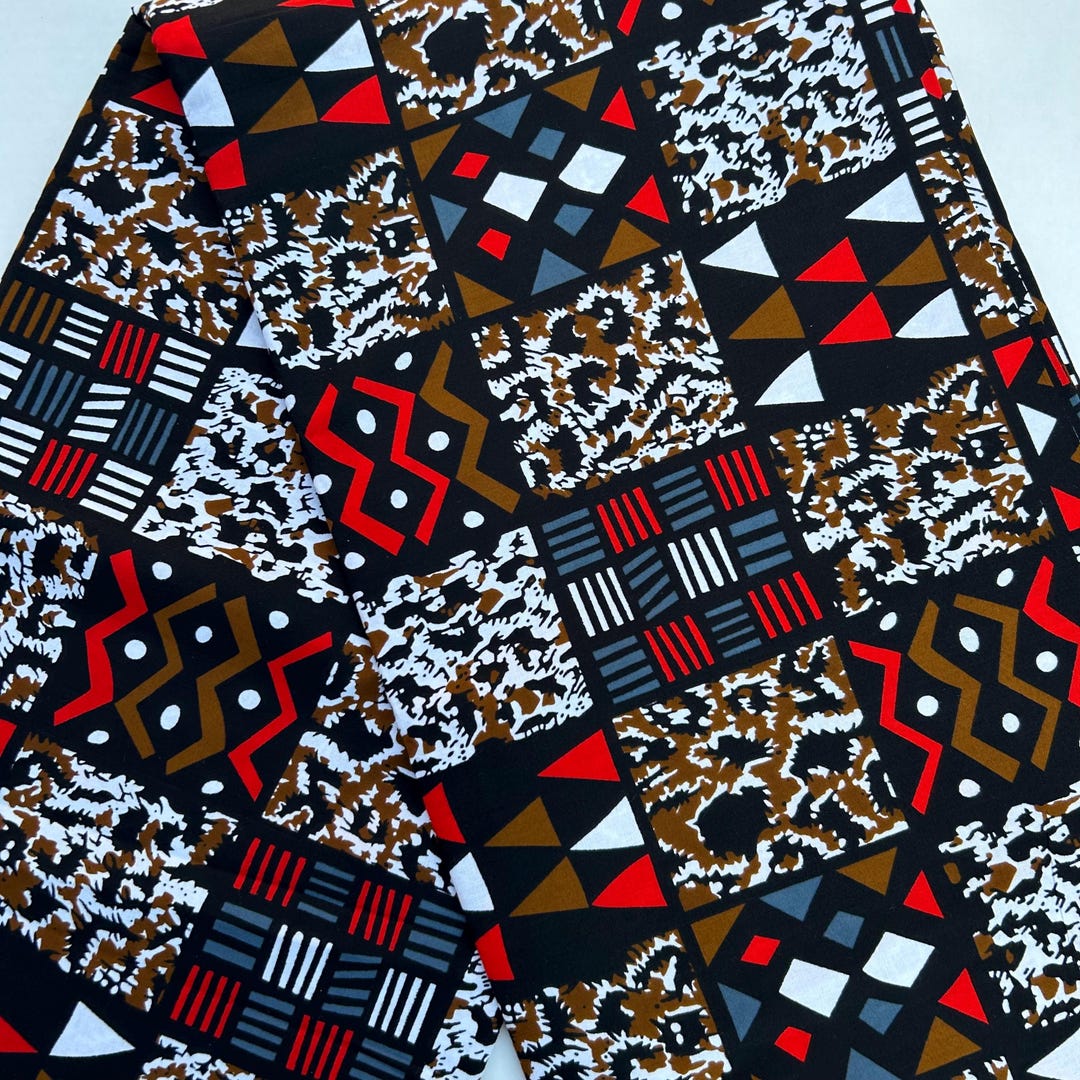 African Print Fabric, Animal Print Patchwork Print Fabric, Ankara ...