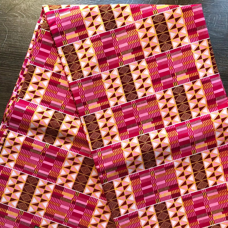 Pink African Dress - Etsy