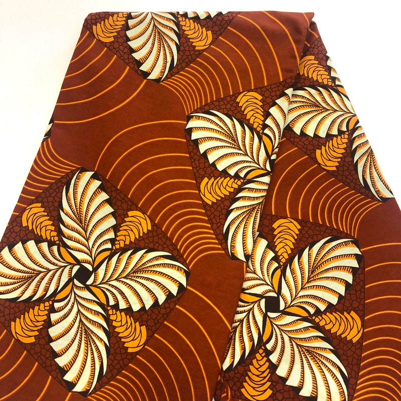 Burnt Orange African Dress - Etsy