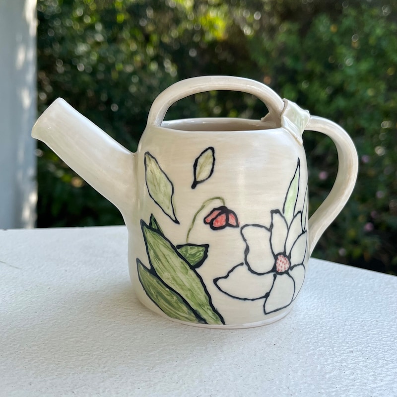 Ceramic Watering Can - Etsy