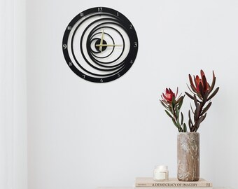 Infinity Wall Clock - Etsy