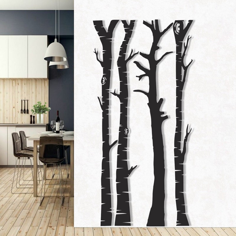 Metal Tree Wall Art - Etsy