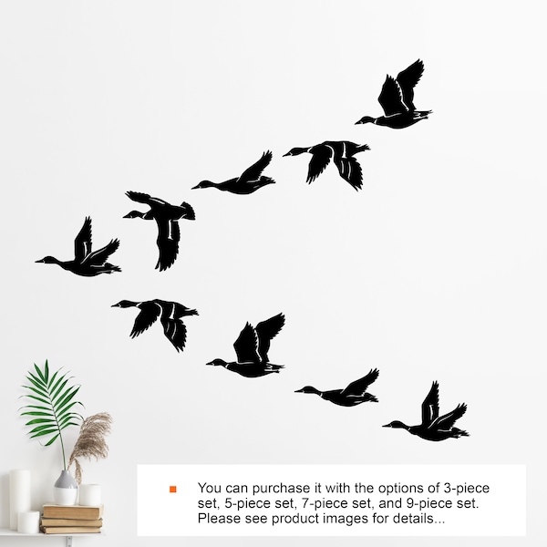 Flock of Geese Wall Art - Etsy