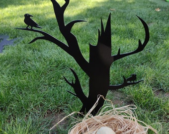Metal Halloween Tree - Etsy