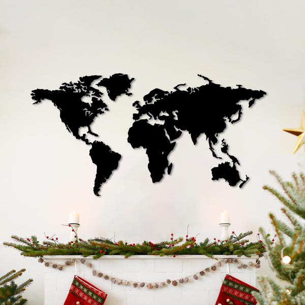 Map Decoration - Etsy