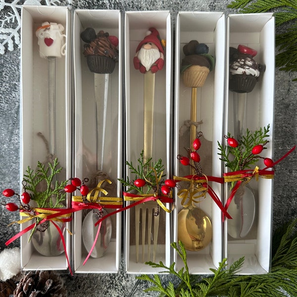 Christmas Spoons - Etsy