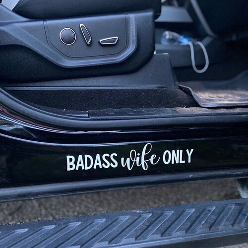 Beautiful Badass Decal - Etsy