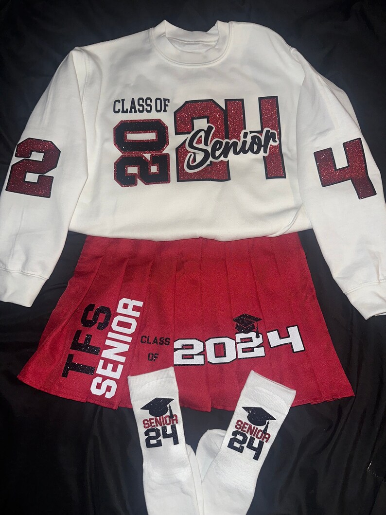 Graduation Skirt Set - Etsy