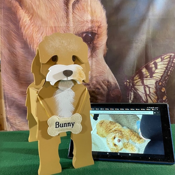 Cockapoo Dog Planter - Etsy