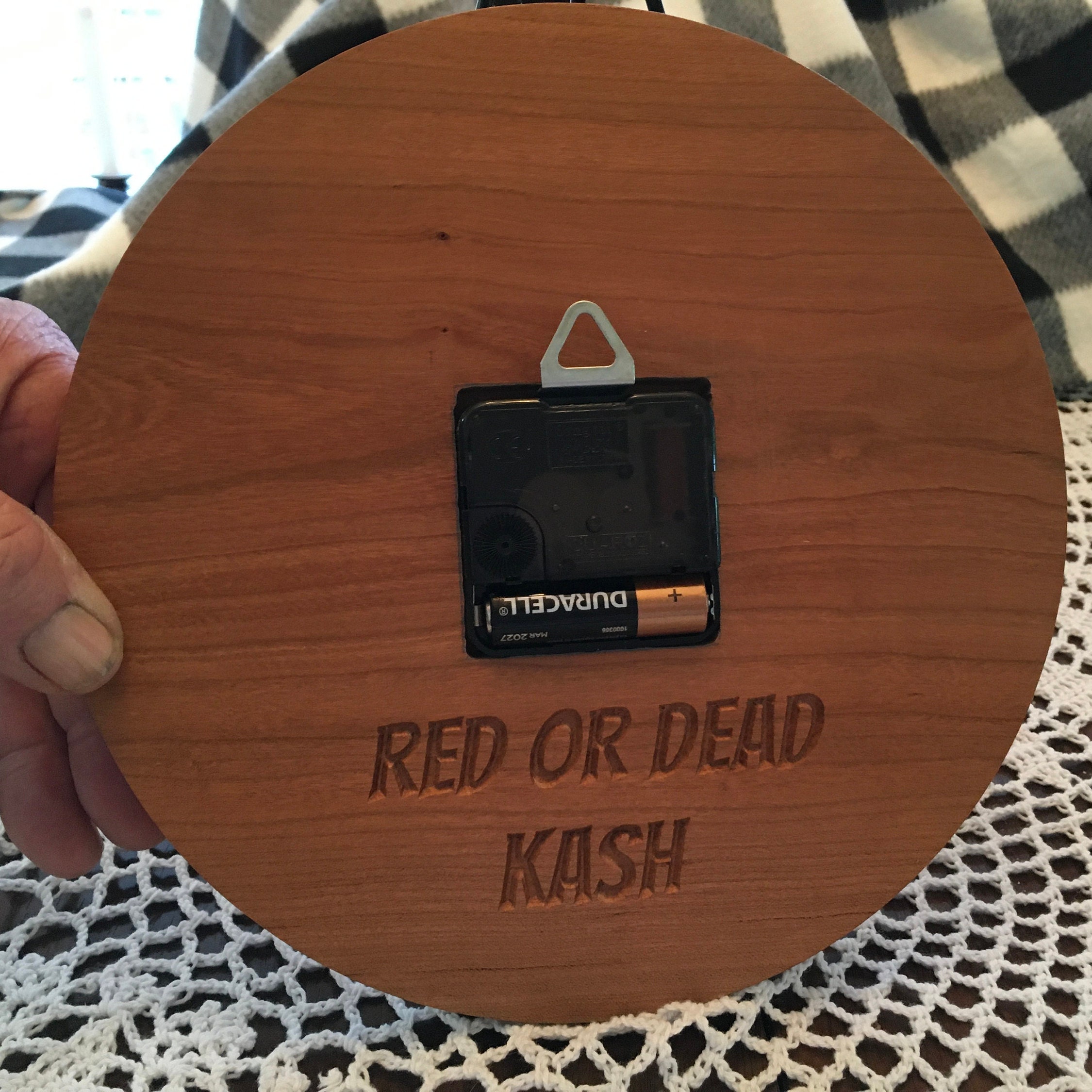 Solid Cherry Soccer fan gift Coaches gift Liverpool fc clock Office ...