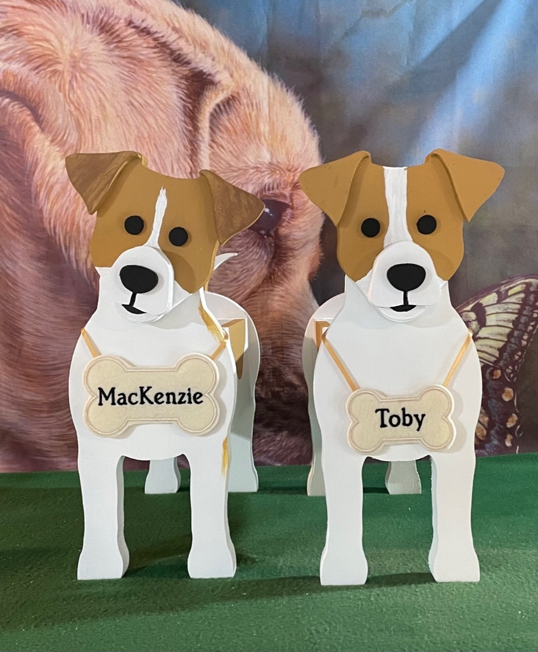 Jack Russell Terrier Planter, DIY Kit or Complete, Made in MICHIGAN Not ...