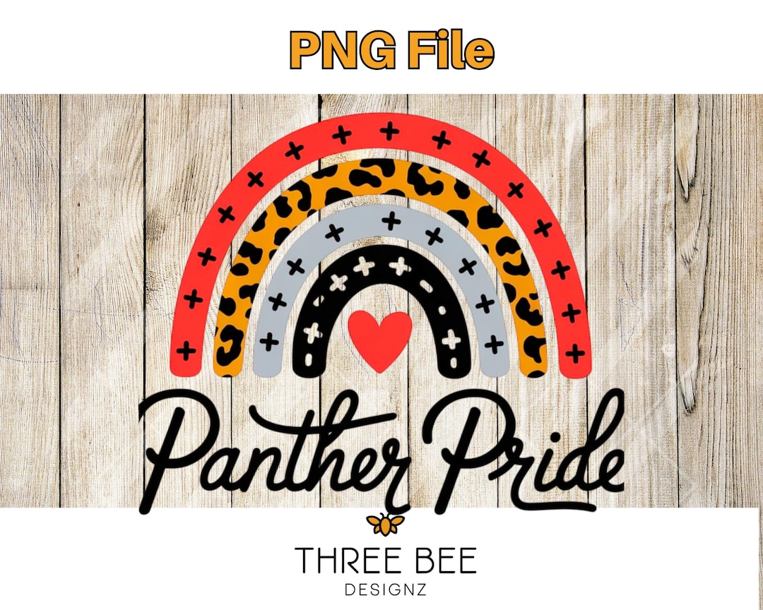 Petal Panthers PNG - Panther Pride Digital Download for Sublimation ...
