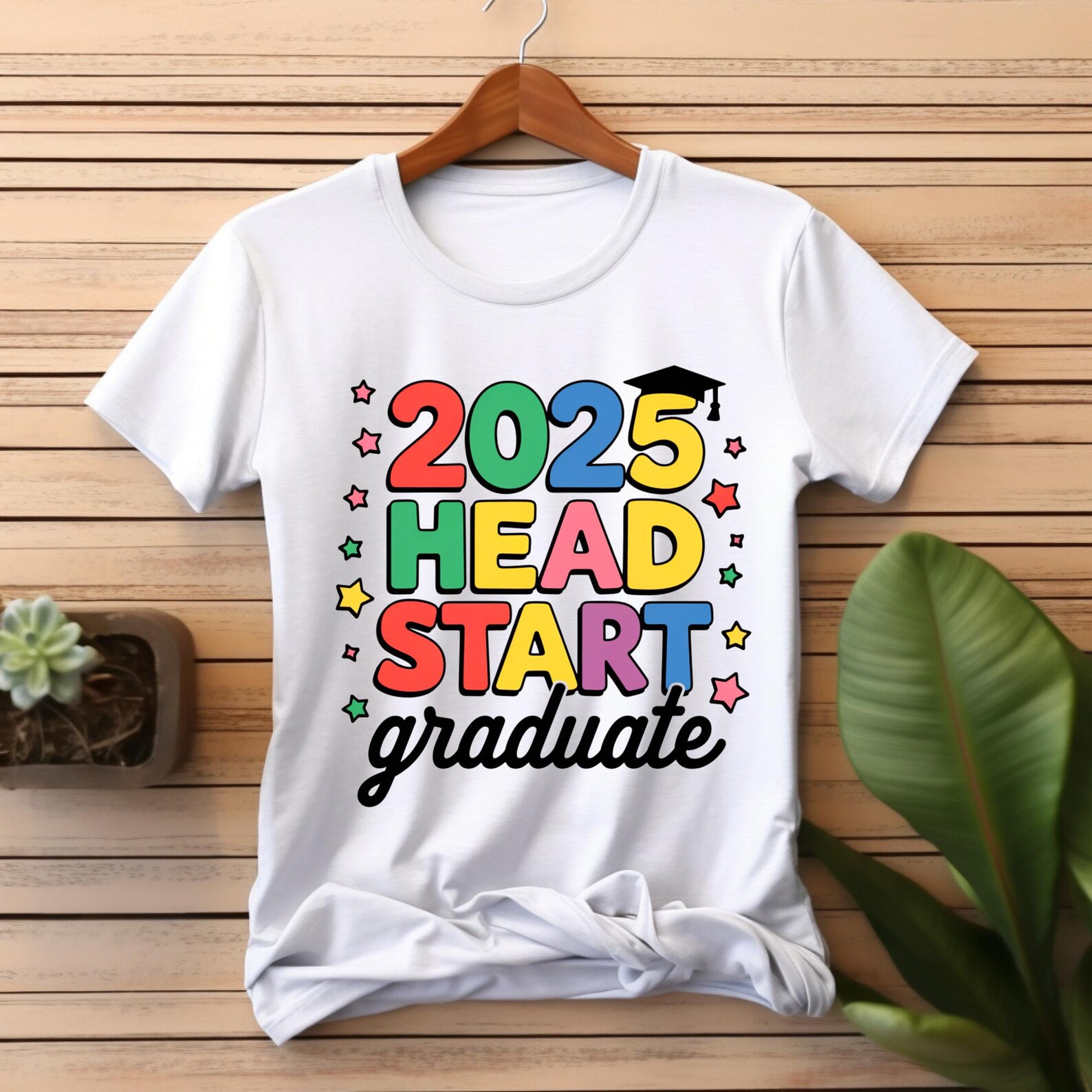 2025 Head Start Graduate PNG, Kids Graduation Shirt Design (digital ...