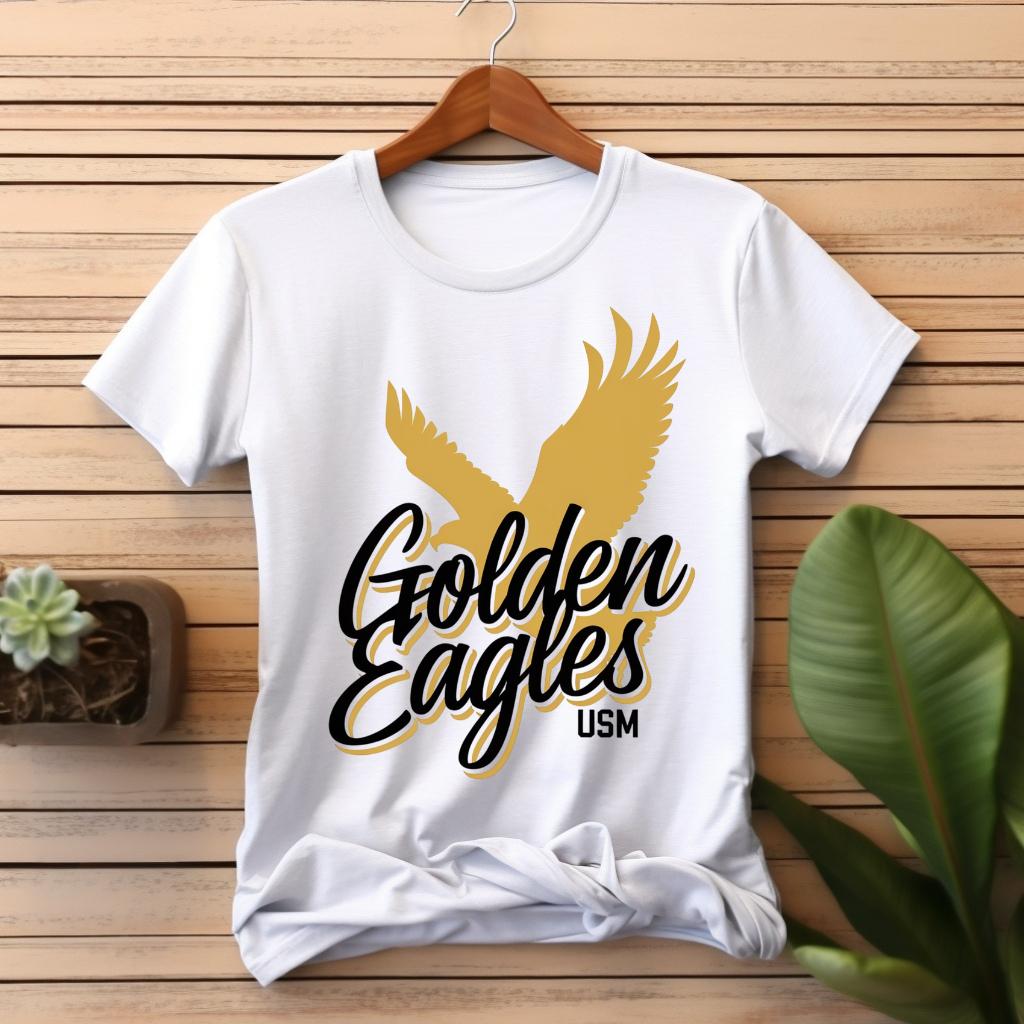 USM Golden Eagles SVG PNG – Southern Miss Football Design (digital ...