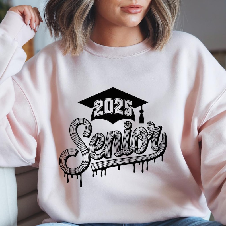 Senior 2025 Graduation Cap PNG & SVG File - Digital Download for ...