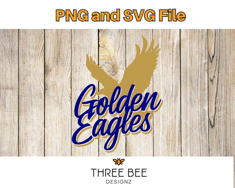 Golden Eagles PNG SVG – Game Day Design (digital Download) - Etsy