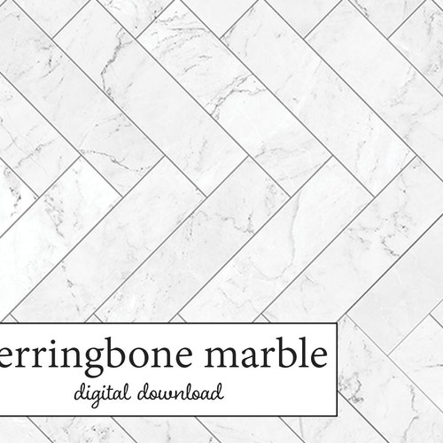 Dollhouse White Marble Effect Backsplash Miniature Printable - Etsy