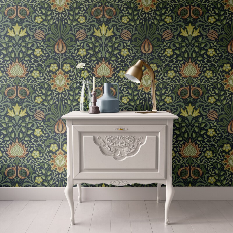 Tiny Print Wallpaper - Etsy